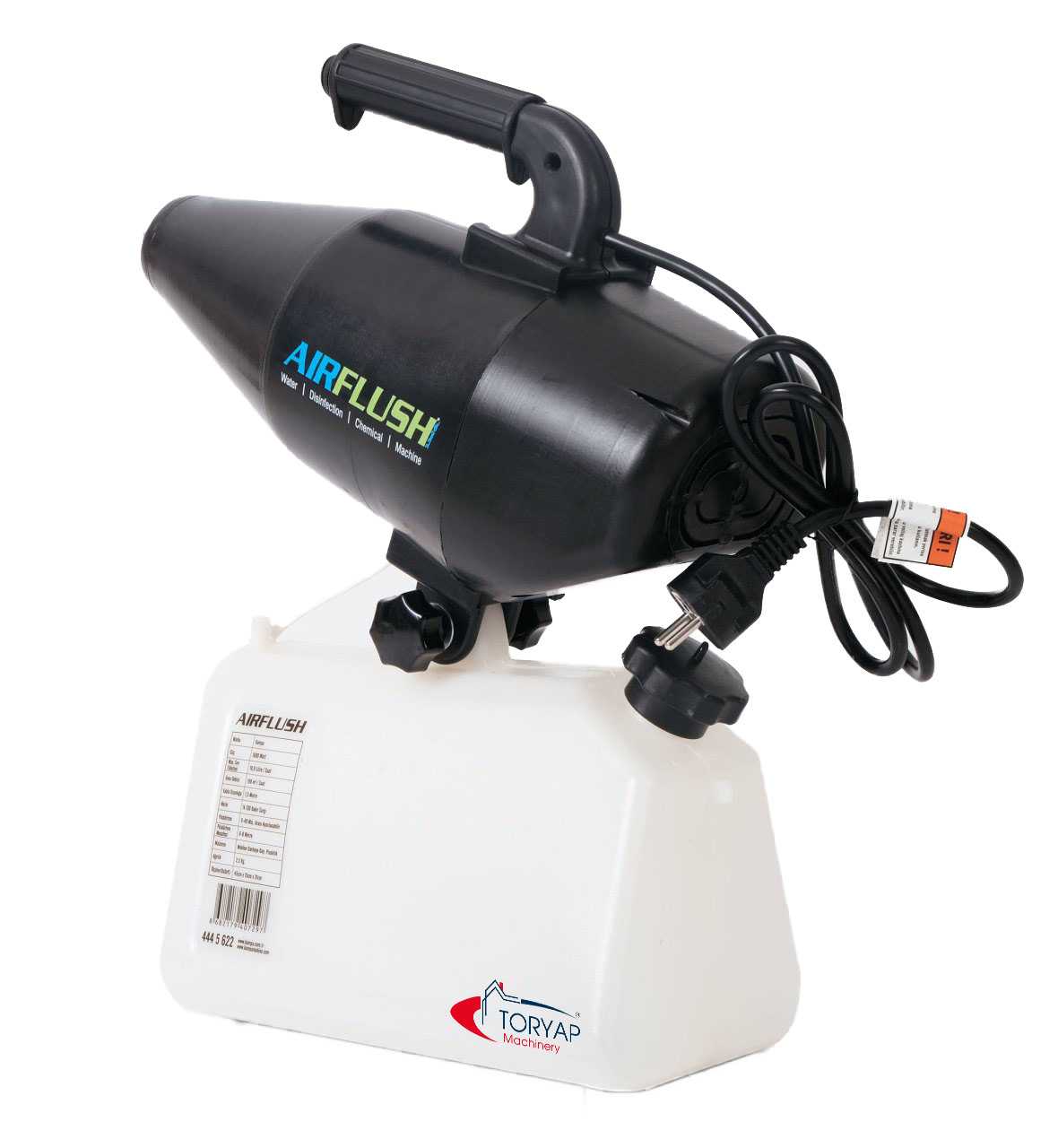 AIRFLUSH ULV 1600 FOGGER DISINDEFCTION MACHINE - toryapmachine.com