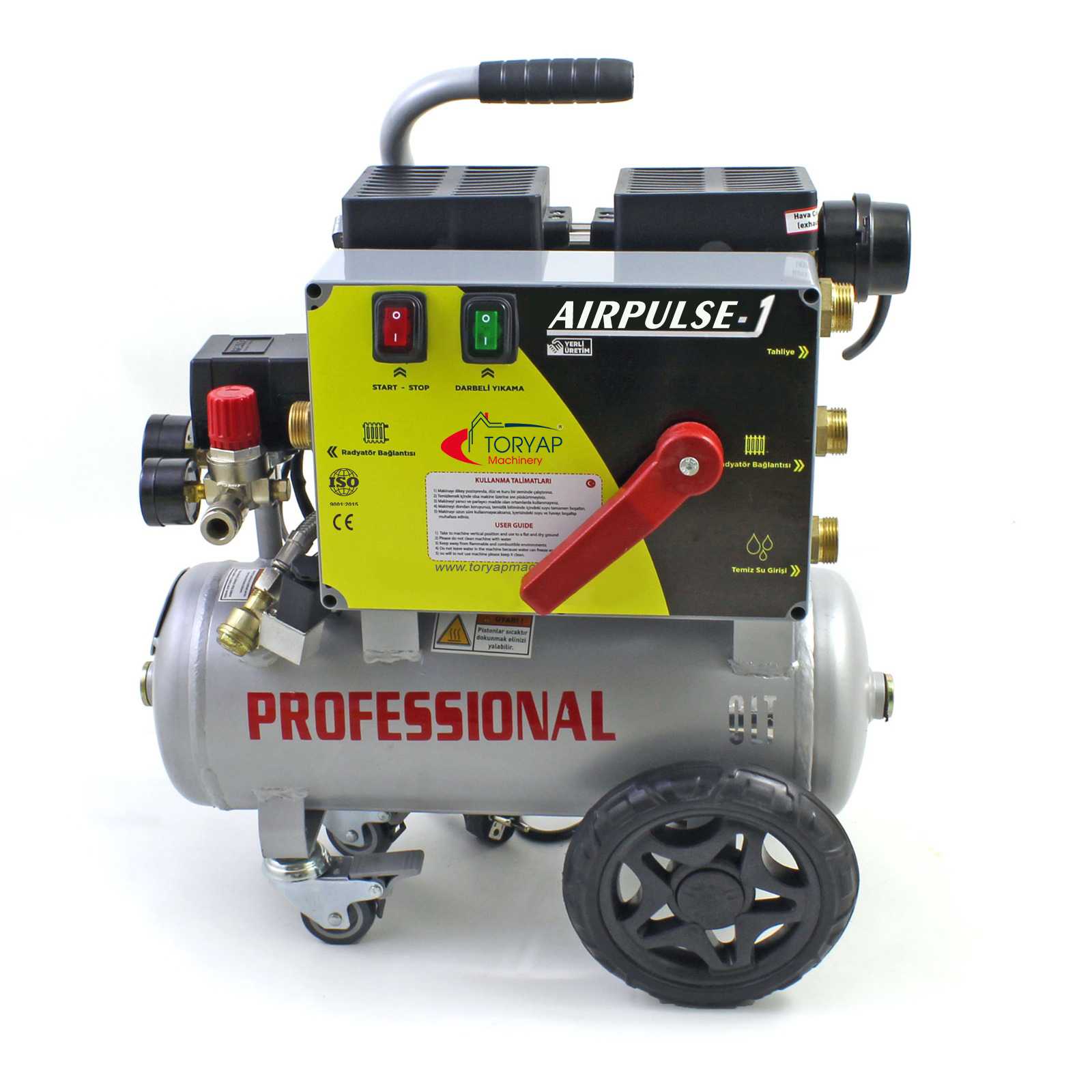 AIRPULSE-01 POWER FLUSHING COMPRESSOR / Dual reversible - toryapmachine.com